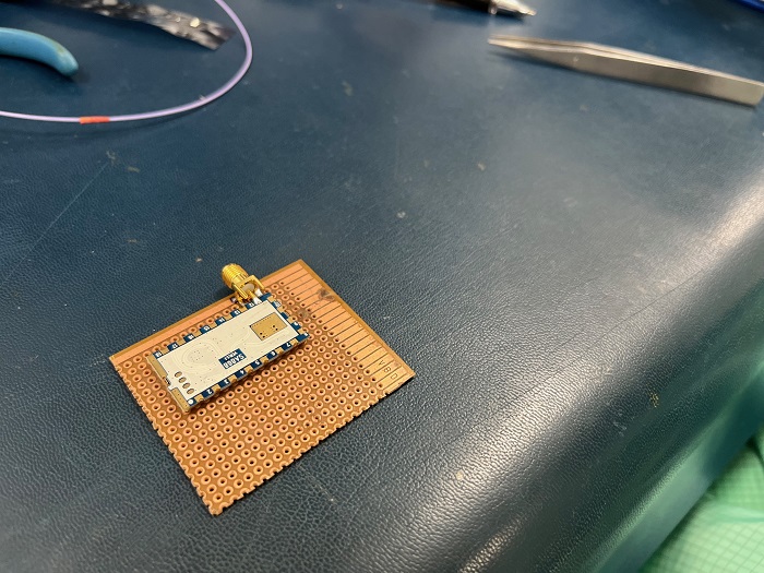 afsk/fm 1200 bps transceiver module testing, rf harmonic suppression ...