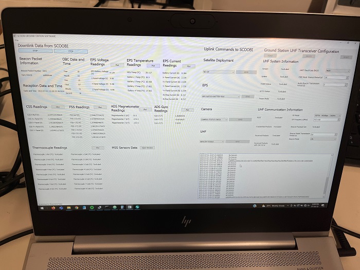 SCOOB-I Multi-Spectral Sensor Payload Data